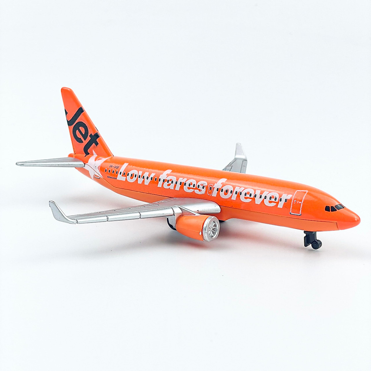 WngAur Jetstar Airplane Model, Die-cast Metal Planes Aircraft Suitable for Collection and Display