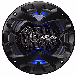 BOSS Audio Systems BE654 6.5 Inch Car Speakers - 300 Watts of Power Per Pair, 150 Watts Each, Full Range, 4 Way, Sold in Pairs