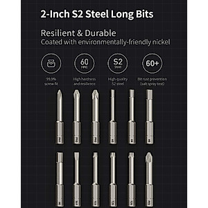 HOTO 35 In 1 Cordless Rotary Tool Kit bundle with 3.6V Cordless Electric Screwdriver Set