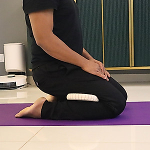 Yoga Chumbals Set Of 10pcs (White), Pune Chumbals set, Iyengar Yoga, Yoga donuts, Yoga props, Restorative yoga, yin yoga, yoga accessories, yoga equipments, cotton chumbals set