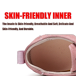 Lymphvity Classic ltalian Handmade Suede Sneakers for Womens,Outdoor Non Slip Low Top Breathable Chukka Boots Sports Beck Walking Casual Shoes (Brownish Yellow,8)