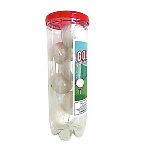 Golf Ball Bath Bombs - 6 Pack - Luxury Scented Bath Bomb Fizzies - Great Gift for Golfers, Teammates, Opponents, Birthdays, Men, Boys, Women, Girls, Mothers Day, Wife, Girlfriend