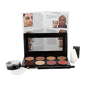 Mehron Makeup Mini-Pro Student Makeup Educational Kit (Medium/Olive)