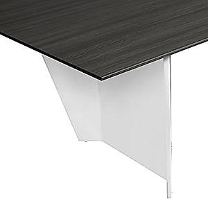 Regency Conference Room Table, 8 ft, Ash Grey/White