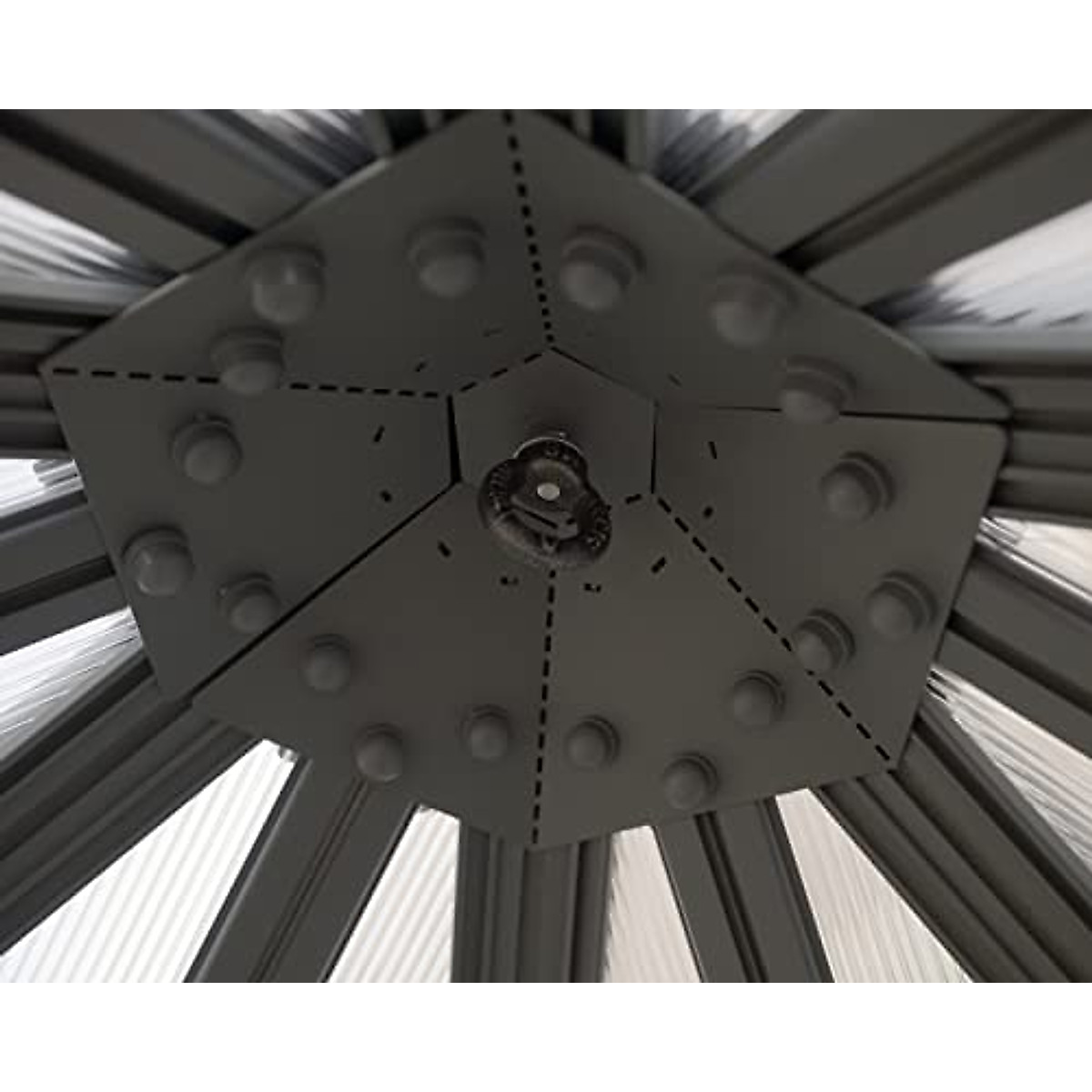 Palram - Canopia Oasis Greenhous - 7' x 8' x 9' - Gray