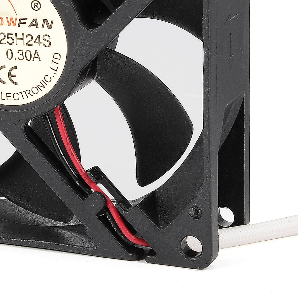 uxcell 92mm x 92mm x 25mm 24V DC Cooling Fan Long Life HY Bearing Computer Case Fan