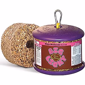 Uncle Jimmys Brand Blhld Big Licky, Mojo Molasses Flavored Treat For Horses With Holder, 3.75 Lb