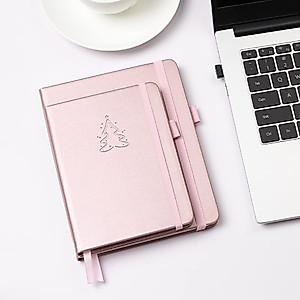 Password Book with Alphabetical Tabs, UpUGo Internet Address and Password Keeper Notebook for Computer & Website Logins, Medium Compact Size, Rose Gold