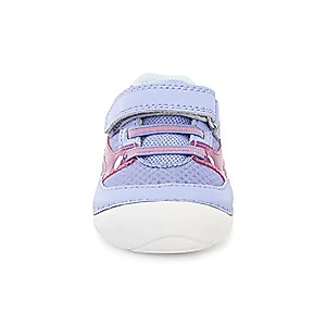 Stride Rite baby girls Sm Kylin Casual Shoe, Periwinkle, 3.5 Infant US