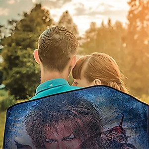 Bazillion Dreams Jim Henson's Labyrinth Fleece Softest Comfy Throw Blanket for Adults & Kids| Measures 60 x 45 Inches