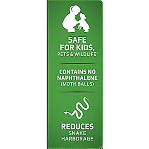 Liquid Fence Snake Repellent Granules, Safe Around Kids and Pets When Used & Stored as Directed, Keep Snakes Out of Garden, Patio and Backyard, 2 lb