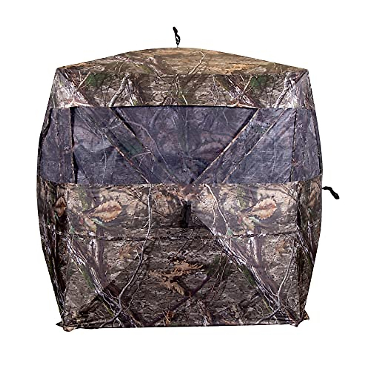 Ameristep Pro Series Extreme View Hub Blind | 3-Person Hunting Blind in Mossy Oak Country DNA Camo