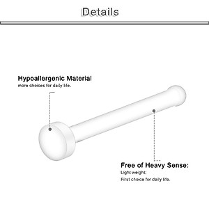 Yaalozei 22G Clear Plastic Nose Ring Stud Piercing Retainer Silicone Bioflex Flexible Rubber Nose Stud Straight Nose Bone Pin Nose Ring Stud Piercing Jewelry Retainer Surgery Women Men Sport Work 2mm