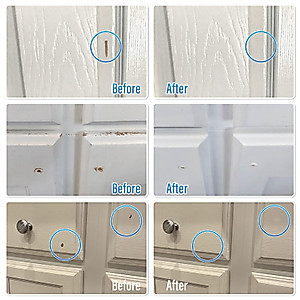 Ankita White Touch Up Paint for Walls, Wood, Interior and Exterior Satin Enamel Paint, Quickly Repairs House Minor Chips, Cracks, Scratches and Spots, For Walls, Wood, Cabinet, Baseboard, Doors, Trim, Furniture, Corner, Egg Shell and Small Can.(Perfect Wh