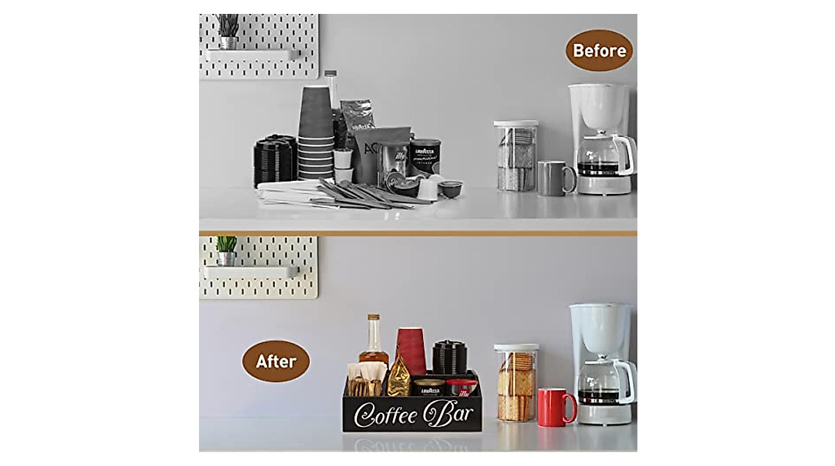 SHINGYU Coffee Bar Organizer - Stylish & Functional Storage