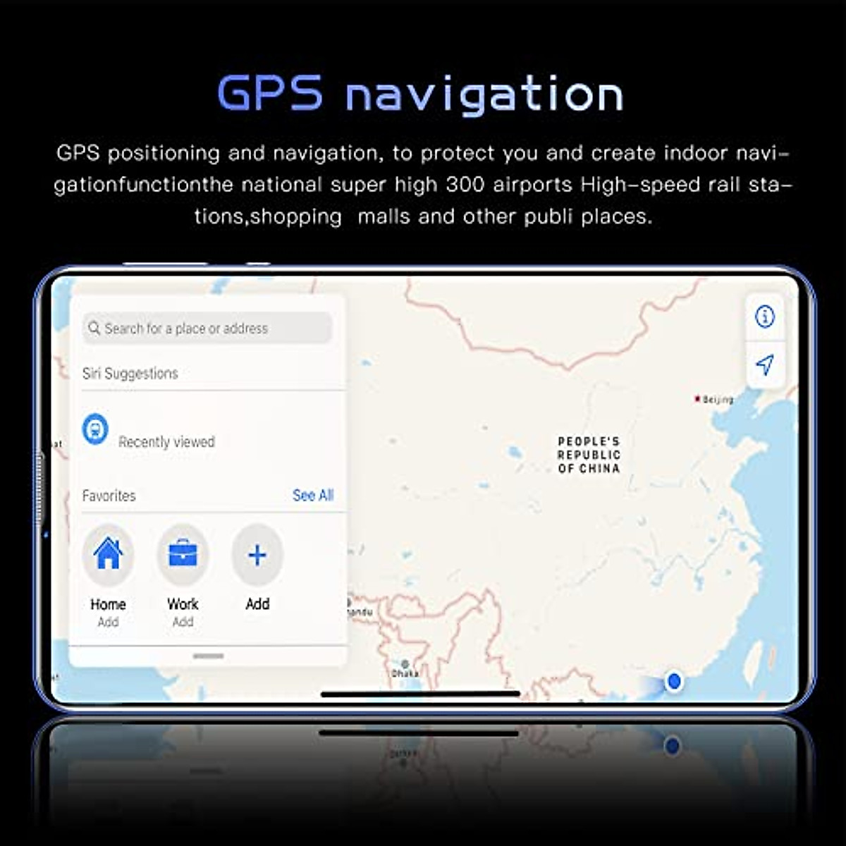 Heayzoki 7in Tablet, 7in Blue Tablet, HD IPS 4GB 32GB 10 Dual Camera 6000mAh Tablet PC for Android (US Plug)