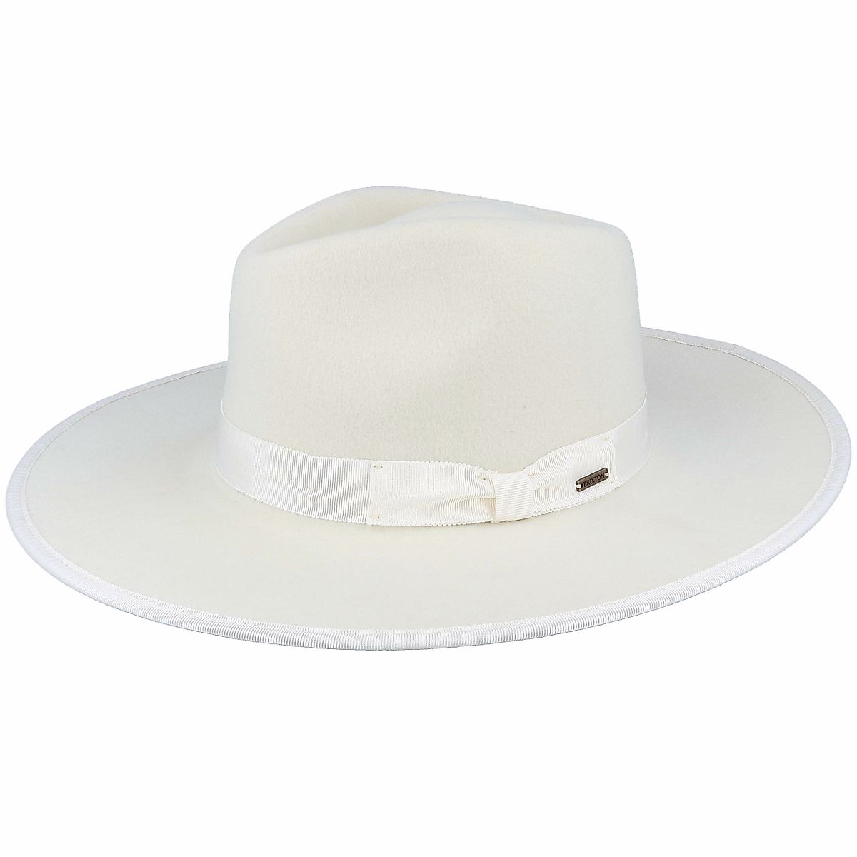Brixton womens Jo Rancher Fedora, Off White, Medium US