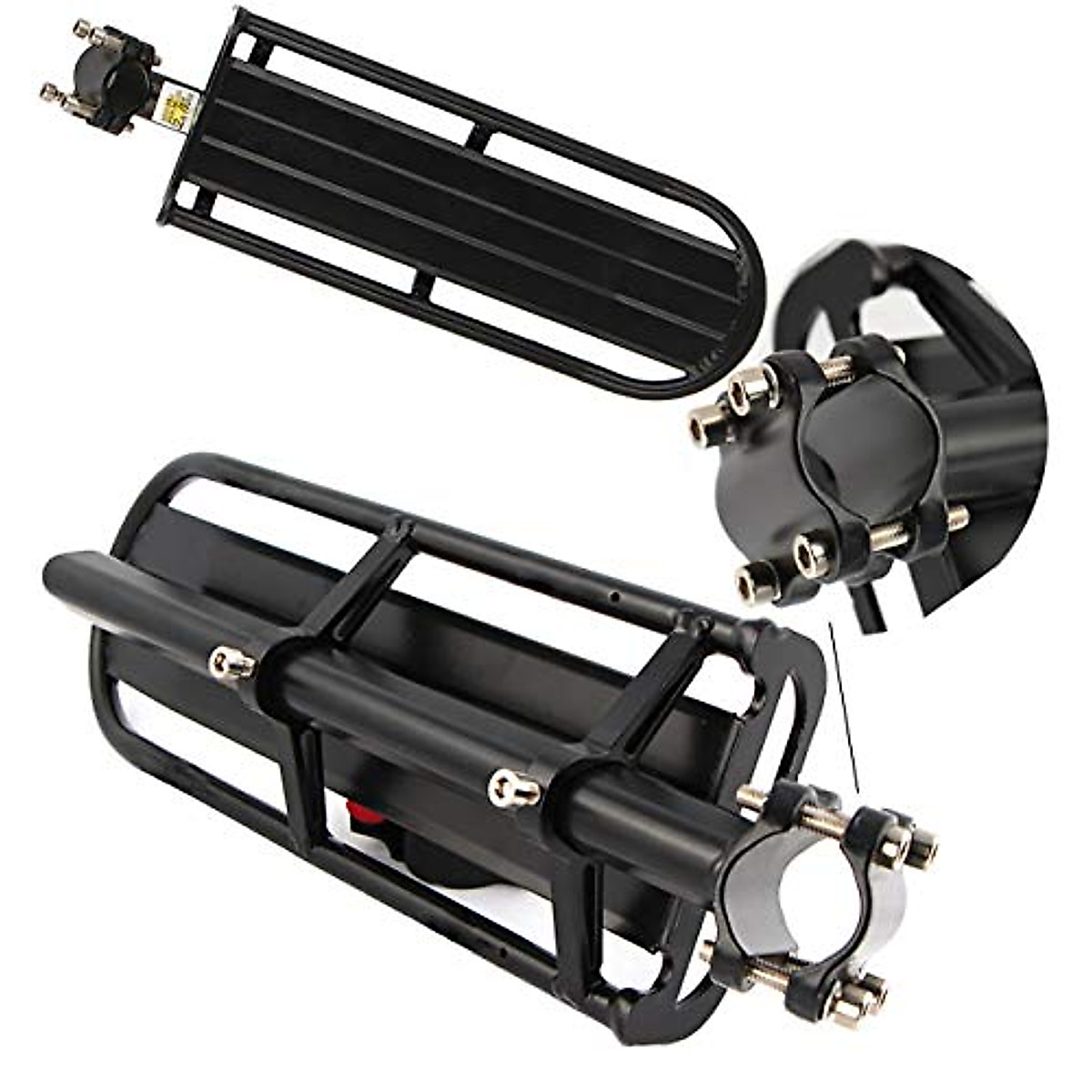 ThreeH Retractable Bike Luggage Cargo Rack Aluminum Alloy Bicycle Pannier Bag Holder Easy to Install BK41