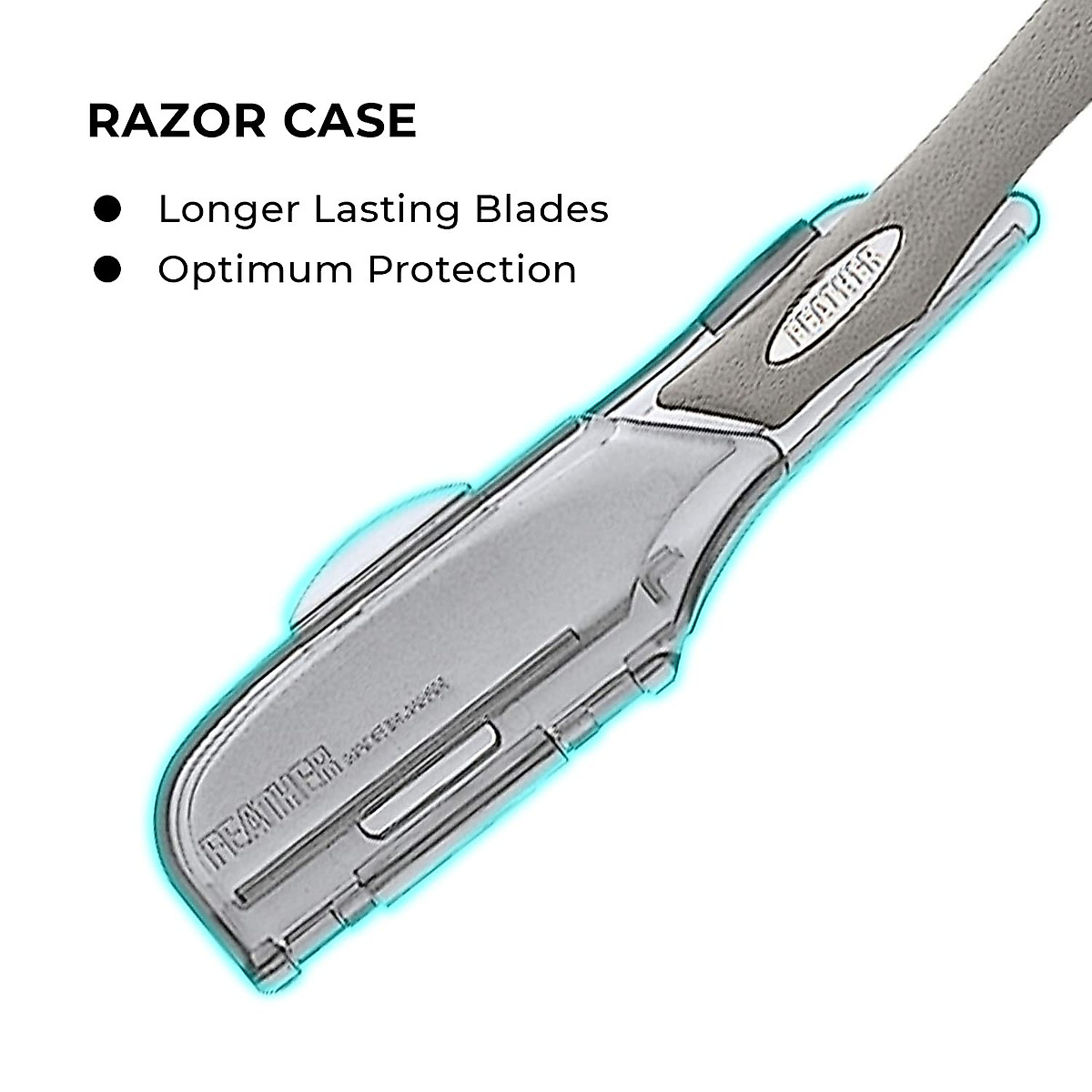 Feather Artist Club DX Straight Razor Case - Razor Blade Holder - Straight Razor Travel Case - Made in Japan