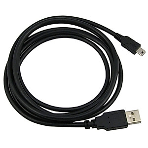 PPJ USB Data Sync Cable Power Cord Adapter for Nintendo WII U PRO Game Remote Controller