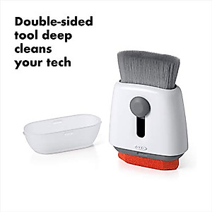 OXO Good Grips Sweep & Swipe Laptop Cleaner, White, One Size