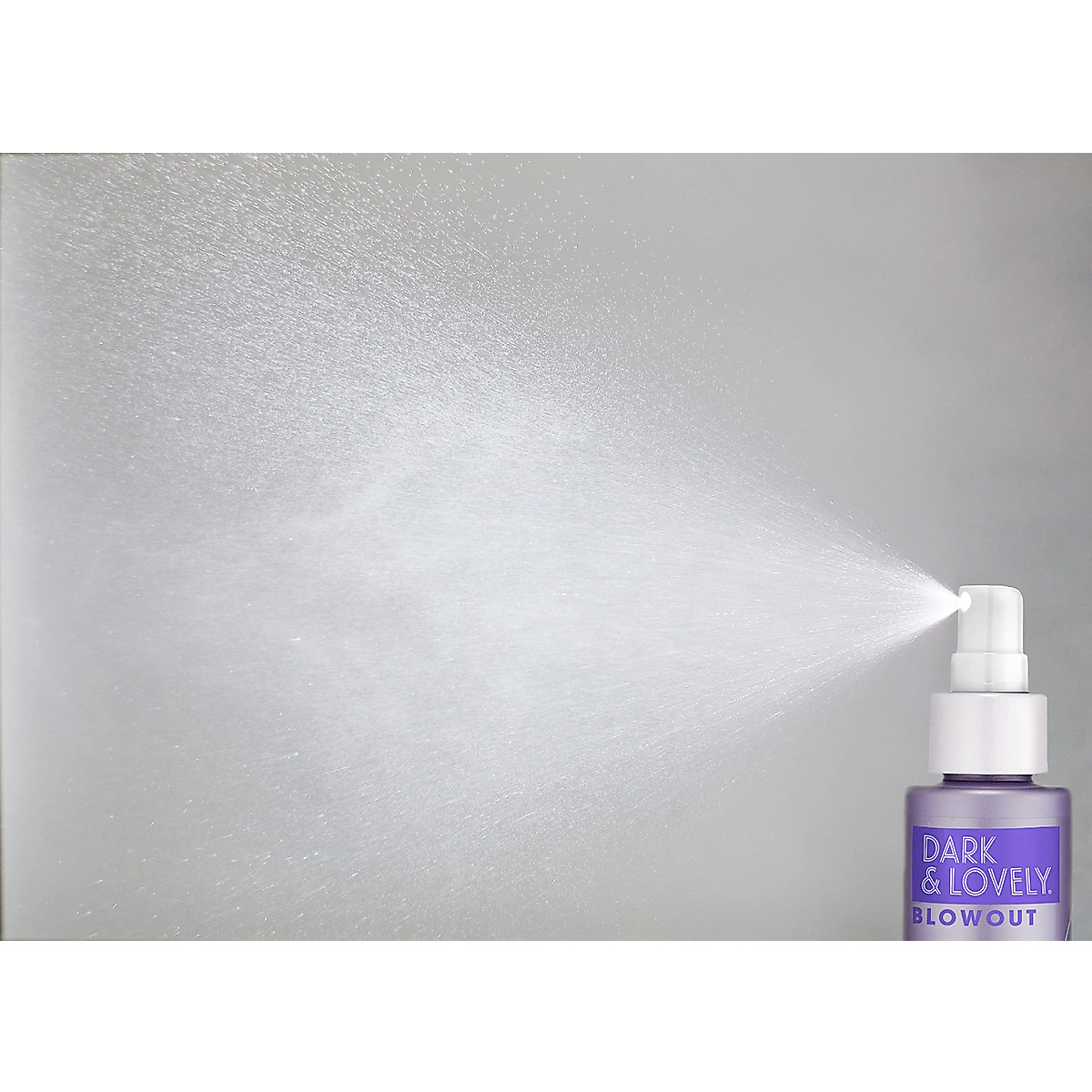 SoftSheen-Carson Dark and Lovely Blowout Heat Shield Hair Primer, Blow Dry Spray & Heat Protectant with Castor Oil, For Curly Hair, All Hair Types 4.4 fl oz