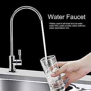 Reverse Osmosis Faucet, Filtration Drinking Water Filter Faucet RO Water Faucet Reverse Osmosis Purifier for RO Drinking Water Filtration SystemsUnder-Sink & Countertop Filtration