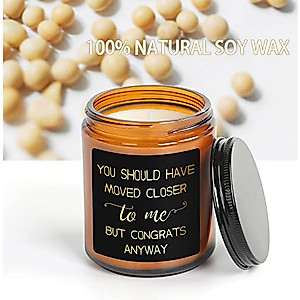 Lavender Scented Candles - Housewarming Gift for New Home, House Warming Gifts for Women, Men, Friend - Housewarming Presents, New Home, New Apartment Gifts, Moving Away Gift for Best Friend Female