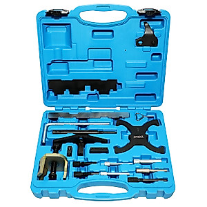 DPTOOL Engine Timing Kit Compatible with Ford Mazda Camshaft Flywheel Locking Tools 1.4 1.6 1.8 2.0 Di/TDCi/TDDi ECOBOOST 1.6 Ti-VCT 1.5/1.6 VVT 2.3L 2.5L Cam Holding Tool 303-1097 303-1550 303-1556