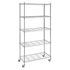 Whitmor 6056-3528 Cart, Chrome
