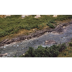 WOODLAND SCENICS C1245 Rock Mold Creek Bank