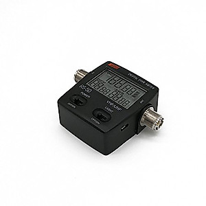 Youmei RS-50 Digital SWR/Watt Meter VHF/UHF 125-525MHz 120W for Two-Way Radio