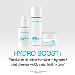 Neutrogena Hydro Boost+ Caffeine Eye Gel Cream, Fragrance-Free Cream with Hyaluronic Acid, Caffeine & Peptide Complex to Reduce the Look of Dark Circles, Fine Lines & Puffiness, 0.5 oz