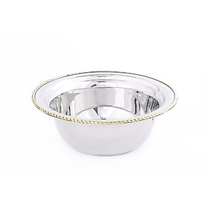Old Dutch FP8801 Round Stainless Steel, 3-Quart Food Pan, 3 Qt