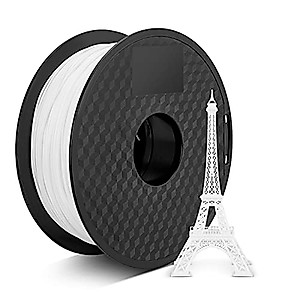 Creality 3D 5 Packs Black White Red Blue Grey PLA Filament 1.75mmn 1KG 2.2 lbs 3D Printer Filament 3D Printer Accessories 1kg Spool for All FDM 3D Printer