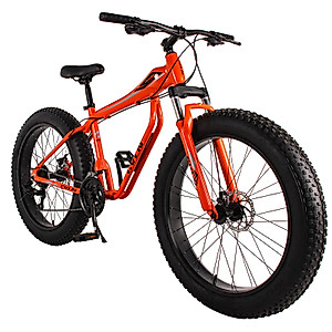 wavsurf 26'' Fat Tire Mountain Bike, 21 Speed Outdoor Snow Beach Bike, Adult Women Men Hybrid MTB Racing Bikes, Comfort Complete Cruiser Bicycle, City Commuter Road Cycling (A), 94x88x38cm