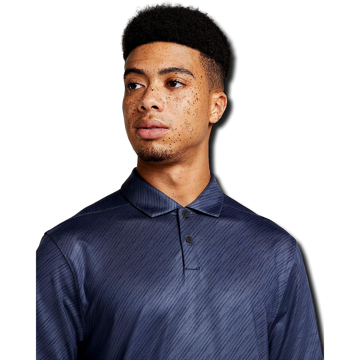 Nike Dri-FIT Vapor Men's Striped Golf Polo, Thunder Blue/Black (as1, Alpha, l, Regular, Regular)