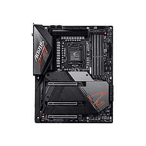 GIGABYTE Z590 AORUS Master (LGA 1200/Intel Z590/ATX/Triple M.2/PCIe 4.0/USB 3.2 Gen2X2 Type-C/Intel WiFi 6E/AQUANTIA 10GbE LAN/Gaming Motherboard)