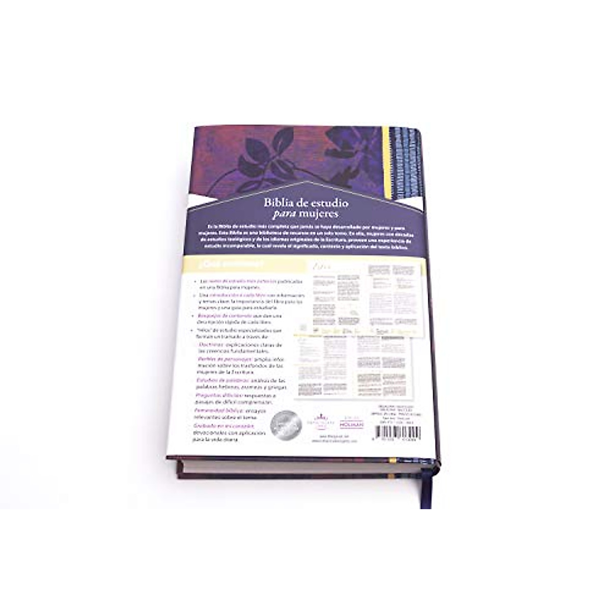 Biblia Reina Valera 1960 de Estudio para Mujeres, Tapa dura | RVR 1960 Women Study Bibl, Hardcover (Spanish Edition)