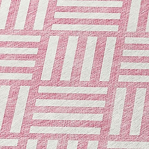 Addison Rugs Chantille ACN620 Pink 9' x 12' Indoor Outdoor Area Rug, Easy Clean, Machine Washable, Non Shedding, Bedroom, Living Room, Dining Room, Kitchen, Patio Rug