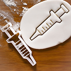 Syringe cookie cutter, 1 piece - Bakerlogy