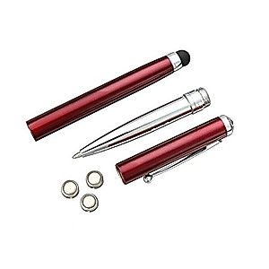 COOMAX Stylus Pen - Multi-functional - Red Pointer + White LED flashlight + Stylus pen + ball-point pen - Blue (Blue)