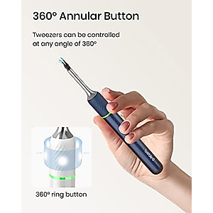 BEBIRD Note5 AuriCare Ear Wax Removal Tool with Ear Camera, Ear Cleaner with Ear Pick &Tweezers Mode,1000W Ear Scope,Universal Gyroscope for Earwax Removal, Ear Wax Removal Kit Include 6pcs Ear Scoop