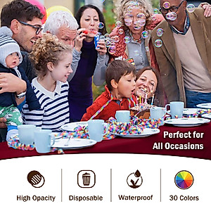 Exquisite 4-Pack Burgundy Plastic Table Cloth - 54In. x 108In. Disposable Tablecloth for Parties - Rectangle Tablecloth - Disposable Table Cloths for Parties - Plastic Table Cover for Picnics