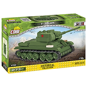 COBI Historical Collection WWII T-34-85, Green