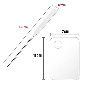 Korean Picasso Makeup Spatula and Sponge Set, Professional Facial Makeup Tools