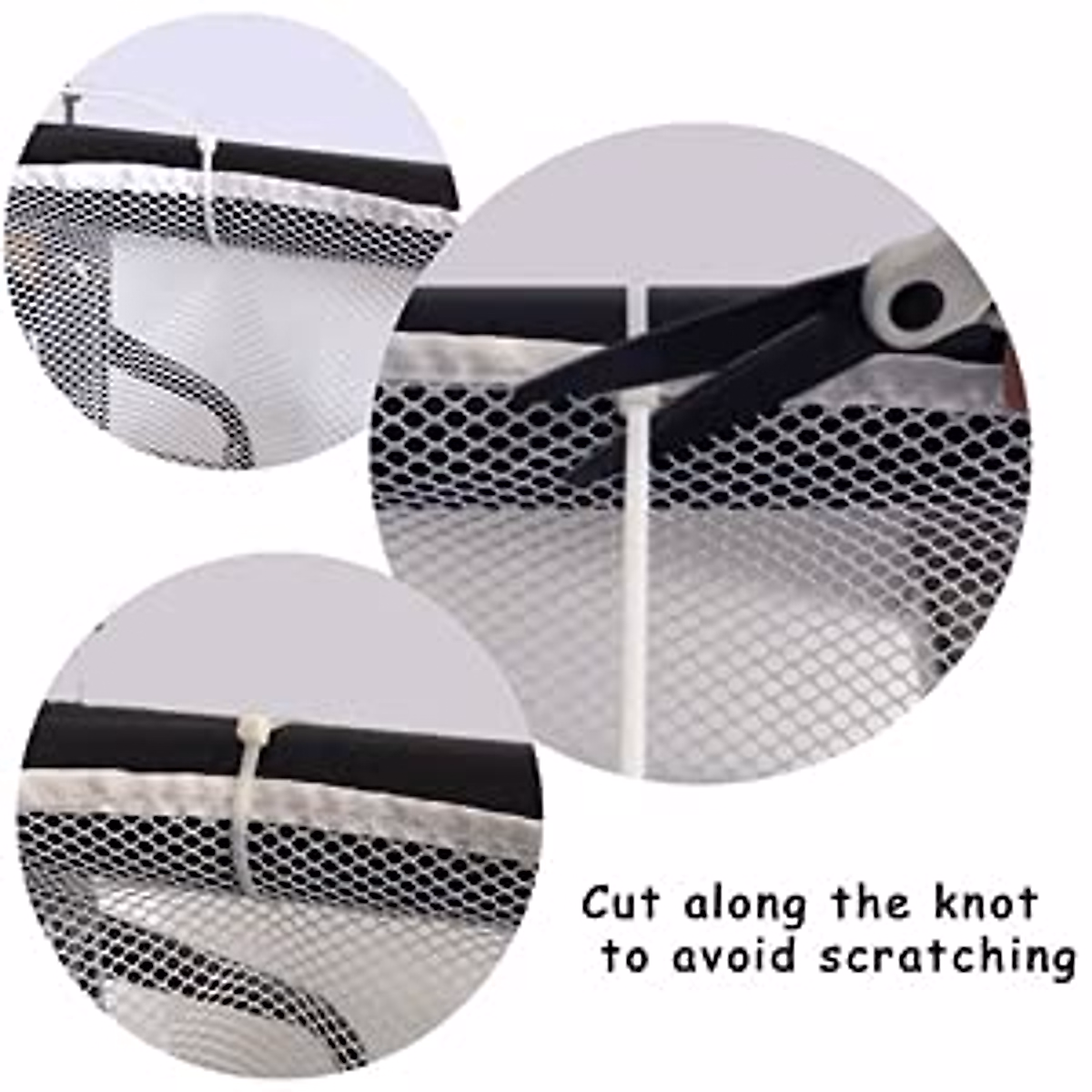 Baby Railing Net Stair Safety Net Banister Mesh Guard Child Proof Balcony Net for Kids Pets Toys（15ft x 3ft Brown）