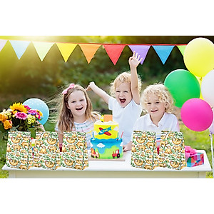 XGELUL Sloth Party Favors Candy Bags with Stickers - Sloth Goodie Gift Treat Bags - Sloth Themed Birthday Party Supplies