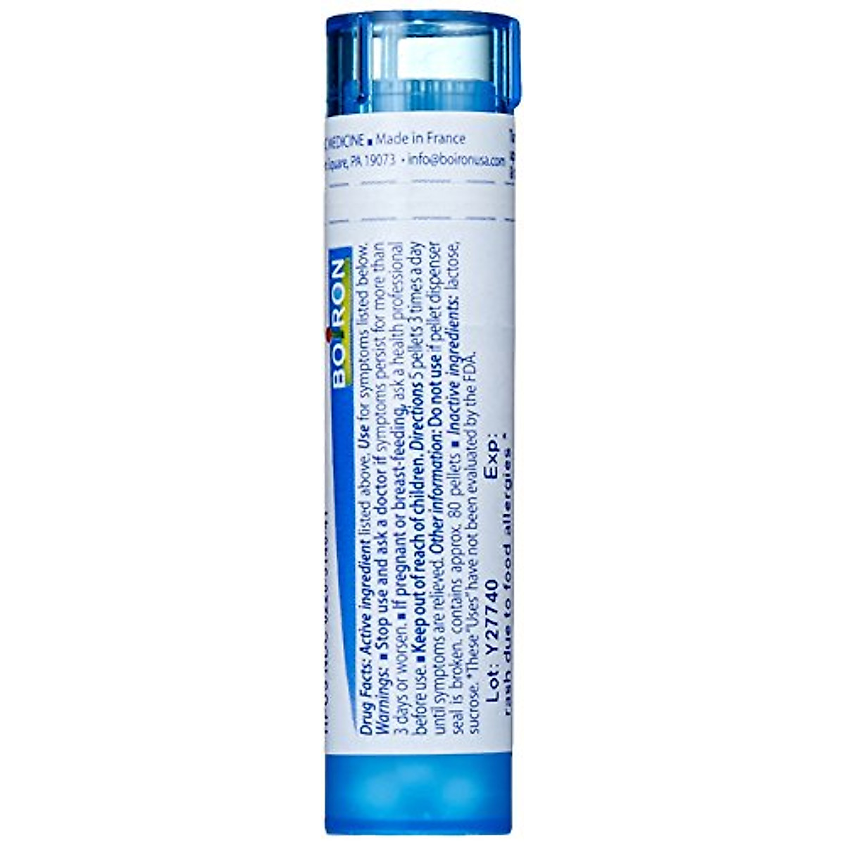 Boiron Urtica Urens 30C, 5-Pack of 80 Pellet Tubes, Homeopathic Medicine for Skin Rash