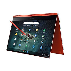 Samsung Galaxy Chromebook 13.3" UHD AMOLED - HD Intel Core I-5 Processor (256GB Storage, 8GB RAM) - 2020 Model - US Warranty - Fiesta Red - XE930QCA-K01US (Renewed)